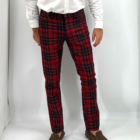 Forever 21 | Pants | Forever 2 Mens Hipster Academia Buffalo Tartan ...